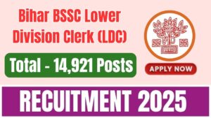 Bihar LDC Recruitment 2025