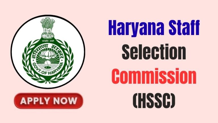 HSSC Stenographer Recruitment 2026- How to Apply