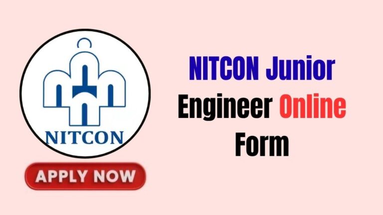 NITCON JE Recruitment 2026- How to Apply