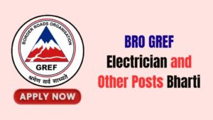 BRO GREF Recruitment 2026- Apply Offline for Electrician and Other Posts
