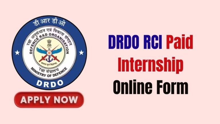 DRDO RCI Paid Internship Recruitment 2026- How to Apply Offline